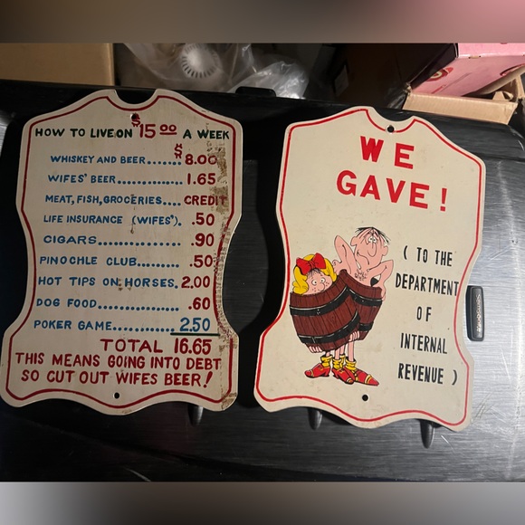 Wall Decor | Vintage Humorous Wall Plaques | Poshmark